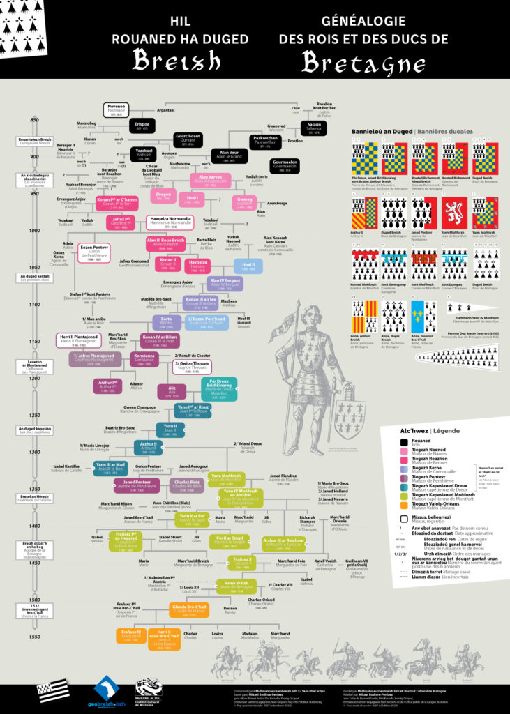 Nom des villes bretonnes en breton - Geobreizh